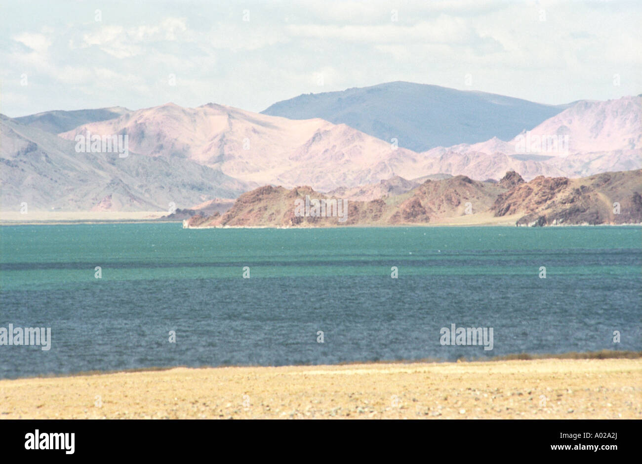 Tolbo Nuur (lake). Bayan-Ulgi aimag (province). West Mongolia Stock ...