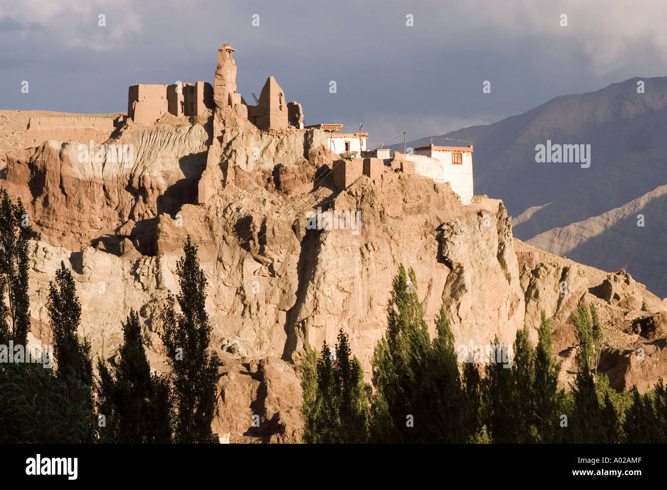Ruins Basgo Castle Monastery Unesco High Resolution Stock Photography ...