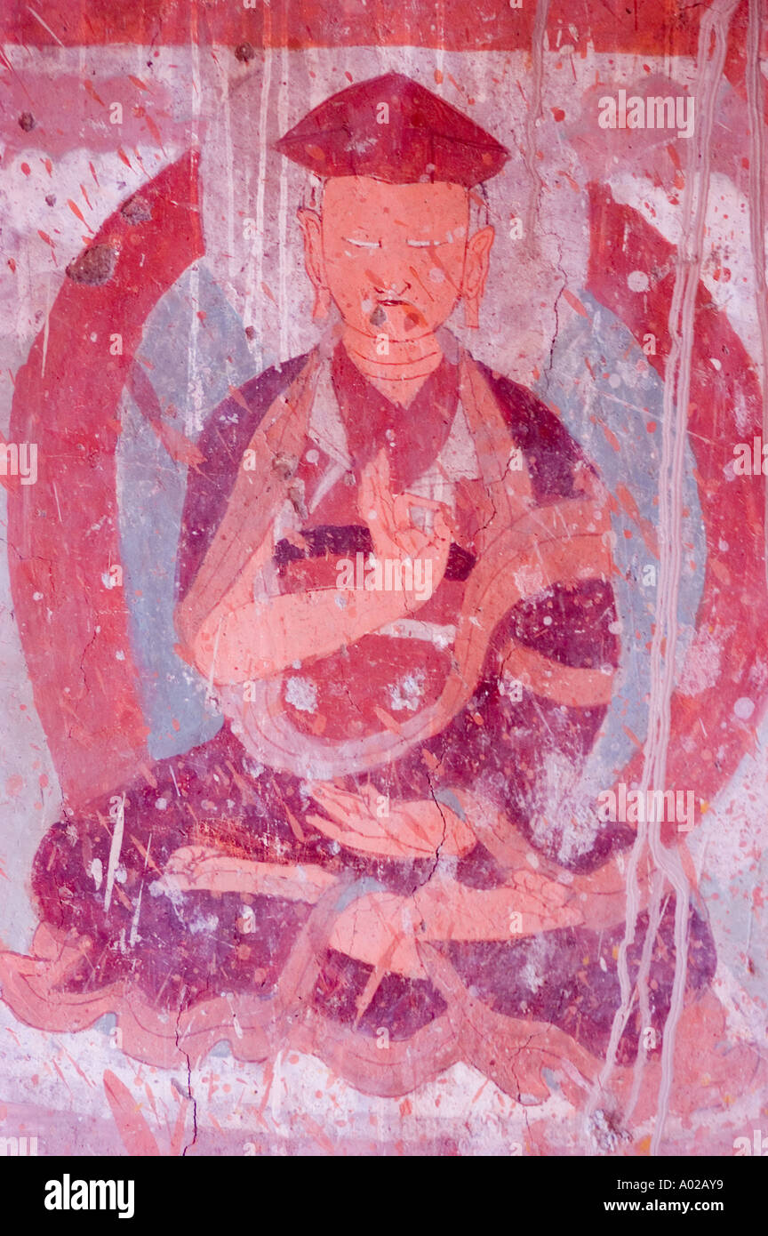 Ladakh india alchi mural hi-res stock photography and images - Alamy