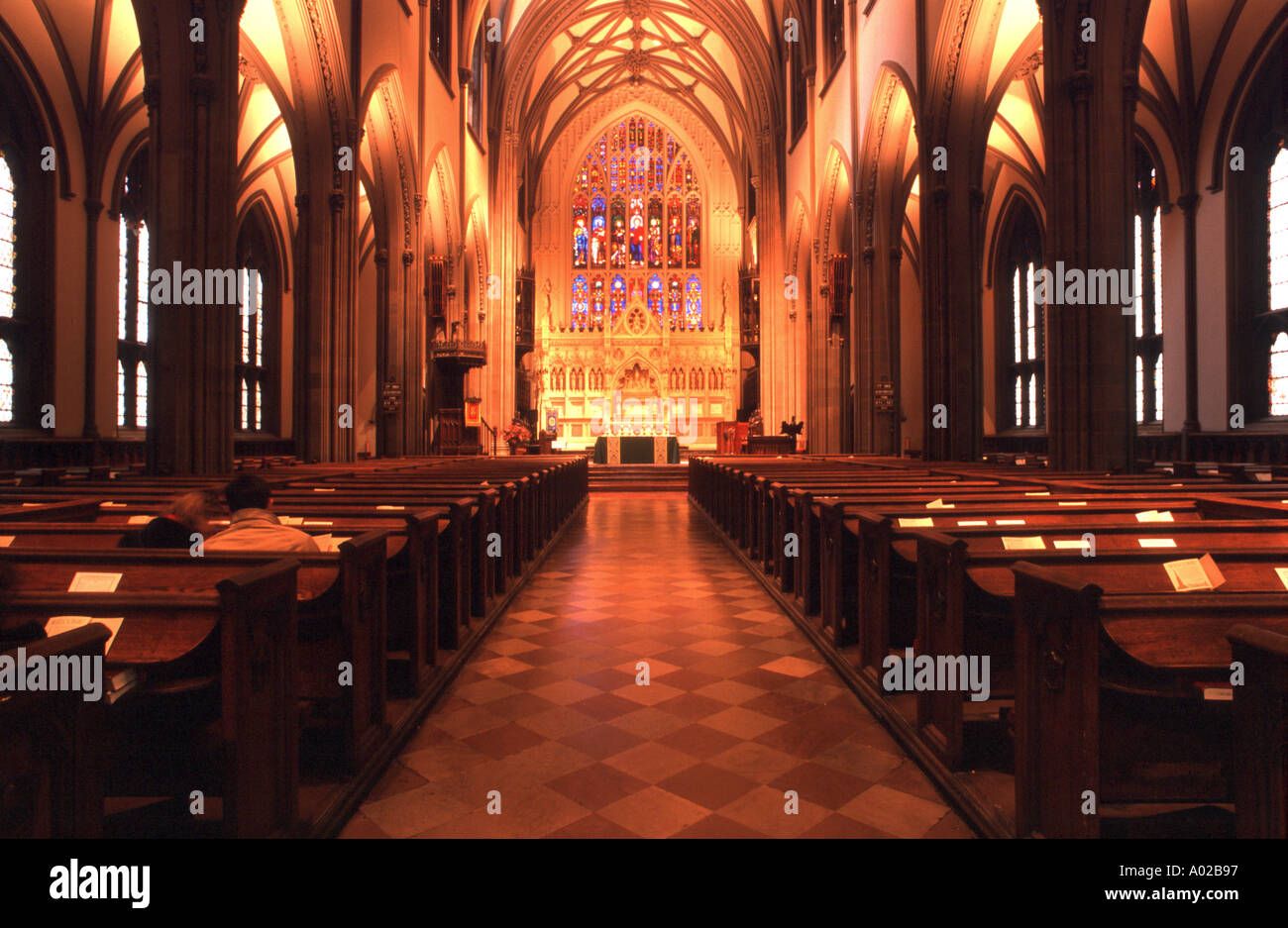 Inside St. Paul's Chapel on Broadway, New York City USA Stock Photo - Alamy
