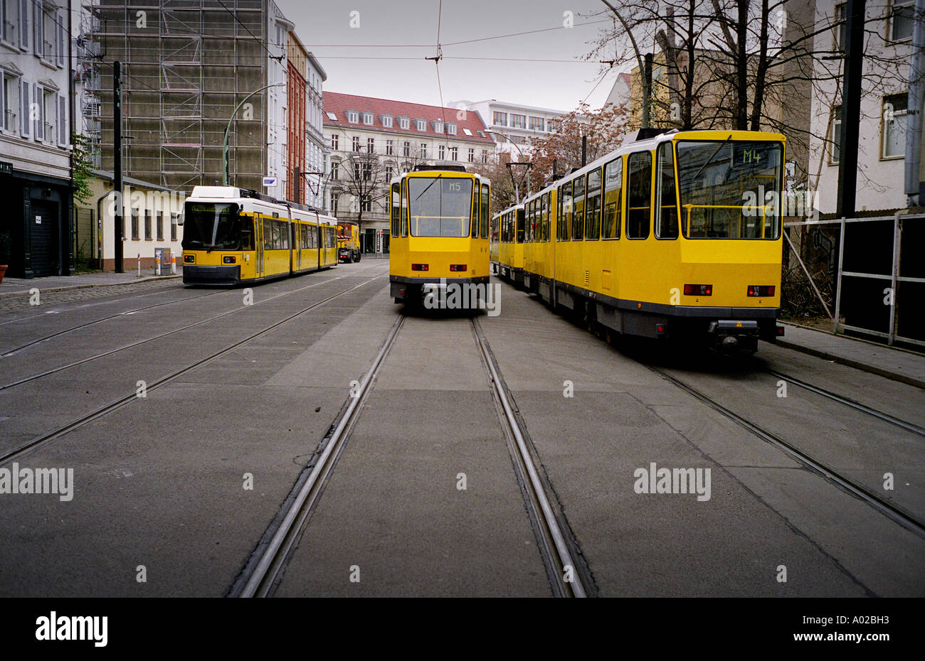 Trams in east germany hi-res stock photography and images - Alamy