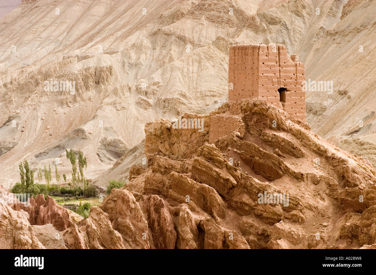 Ruins of Basgo Castle and monastery UNESCO World Heritage endangered ...