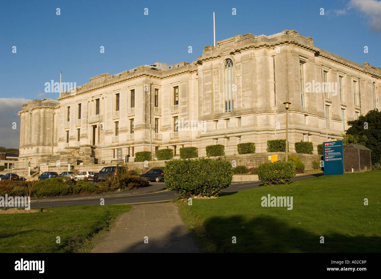The National Library of Wales Aberystwyth Ceredigion Cymru exterior ...