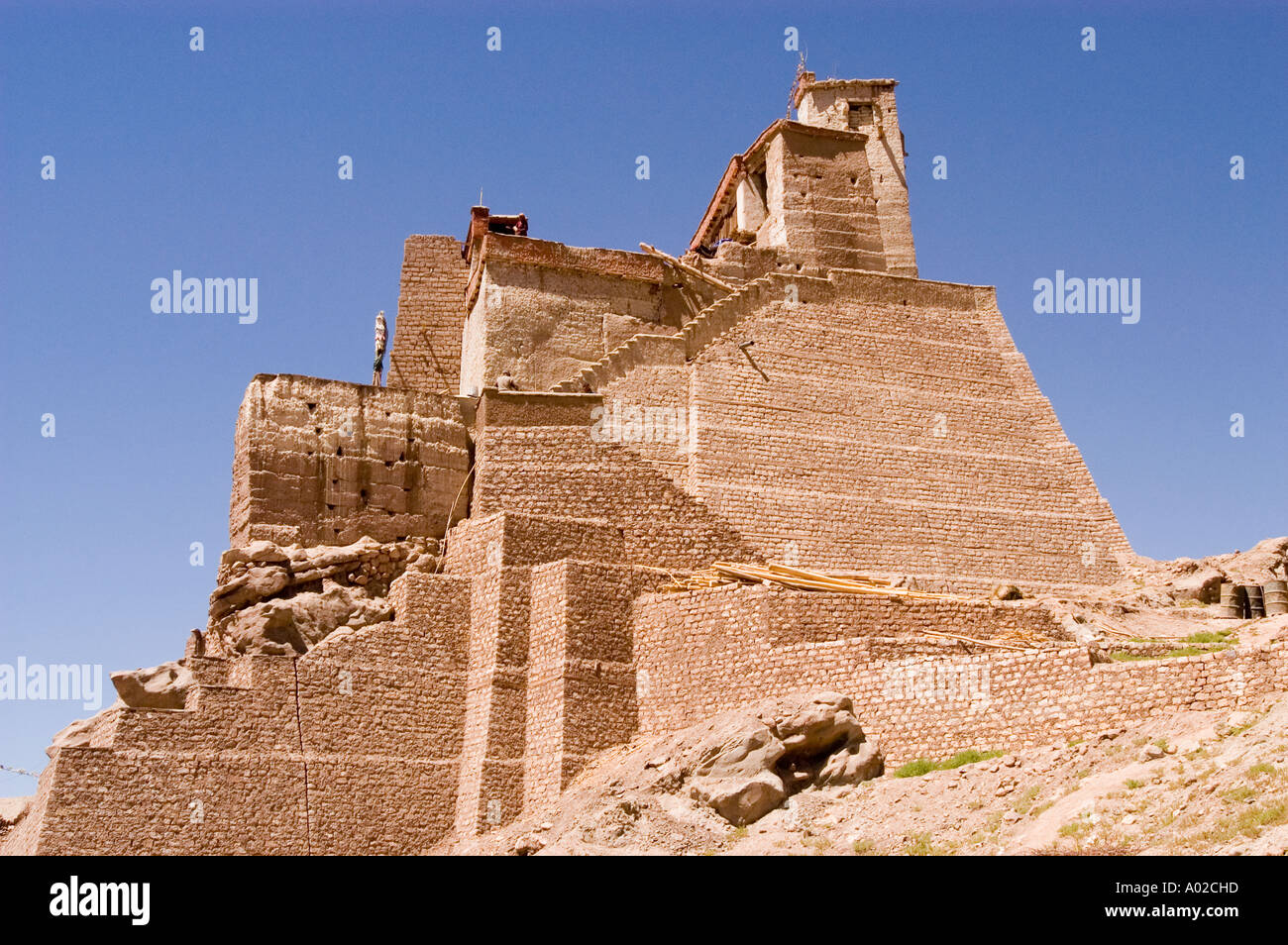Ruins of Basgo Castle and Monastery endangered UNESCO World Heritage ...