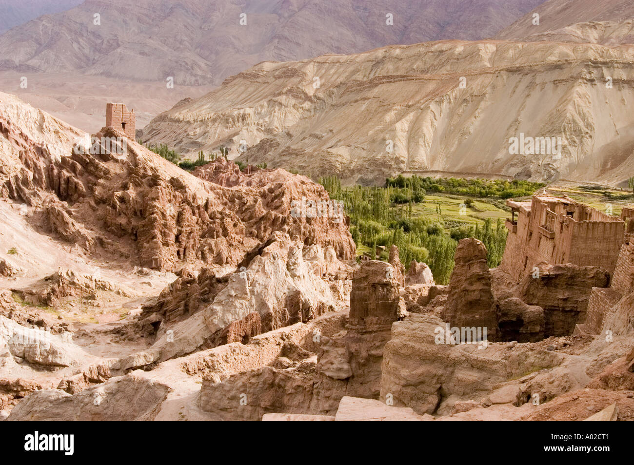Ruins of Basgo Castle and monastery UNESCO World Heritage endangered ...