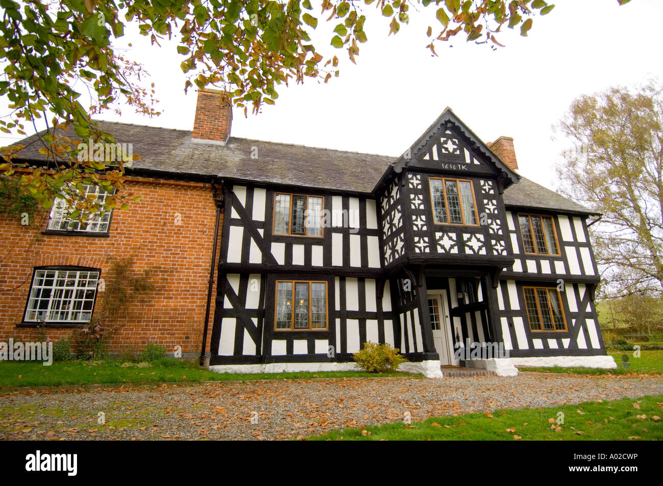 The Vicarage Berriew near Welshpool Powys dated 1616 an early welsh ...