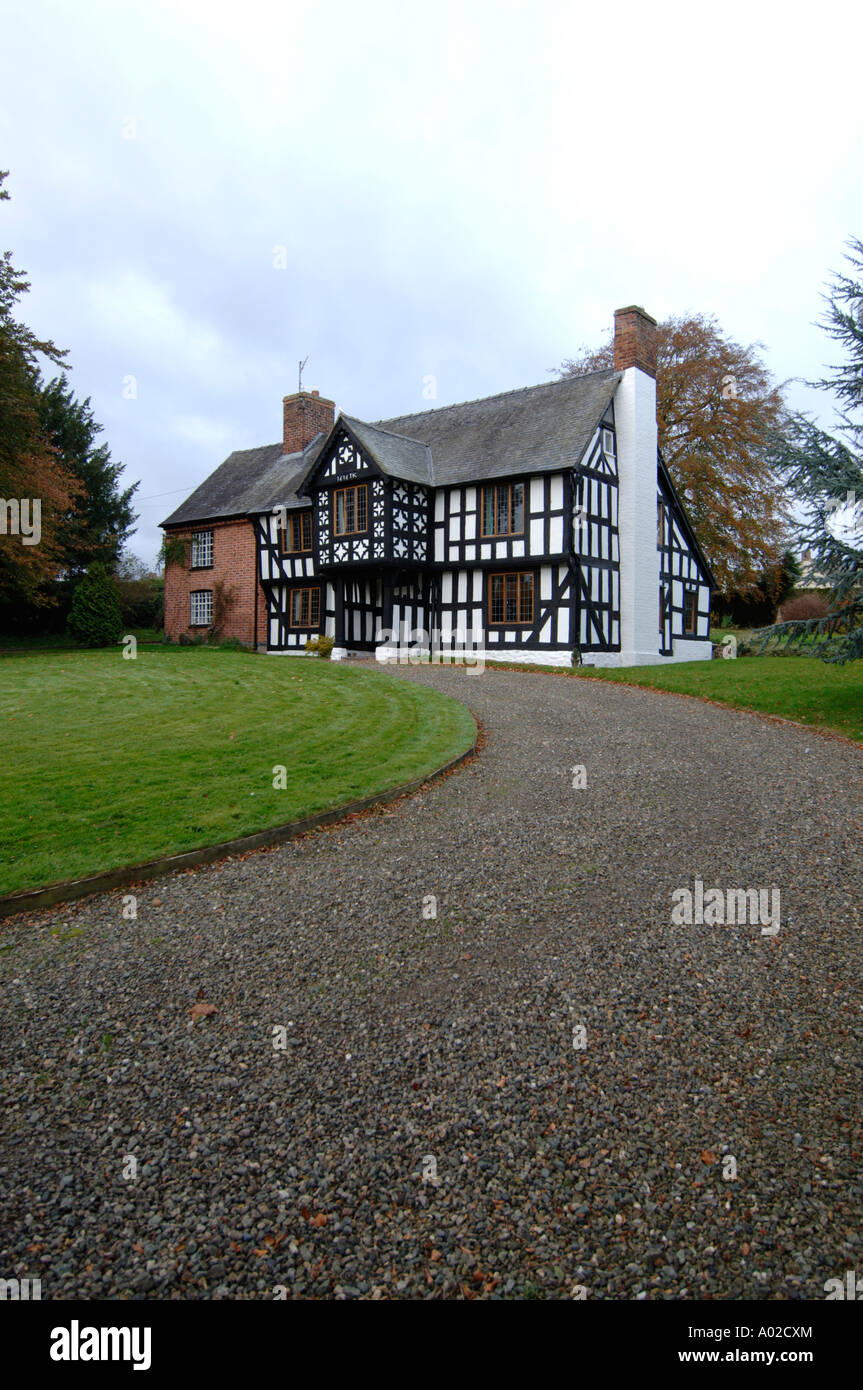 The Vicarage Berriew near Welshpool Powys dated 1616 an early welsh ...