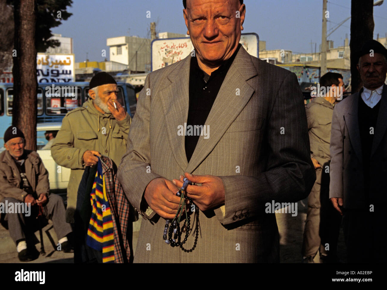 Armenian man, Tehran, Iran Stock Photo - Alamy