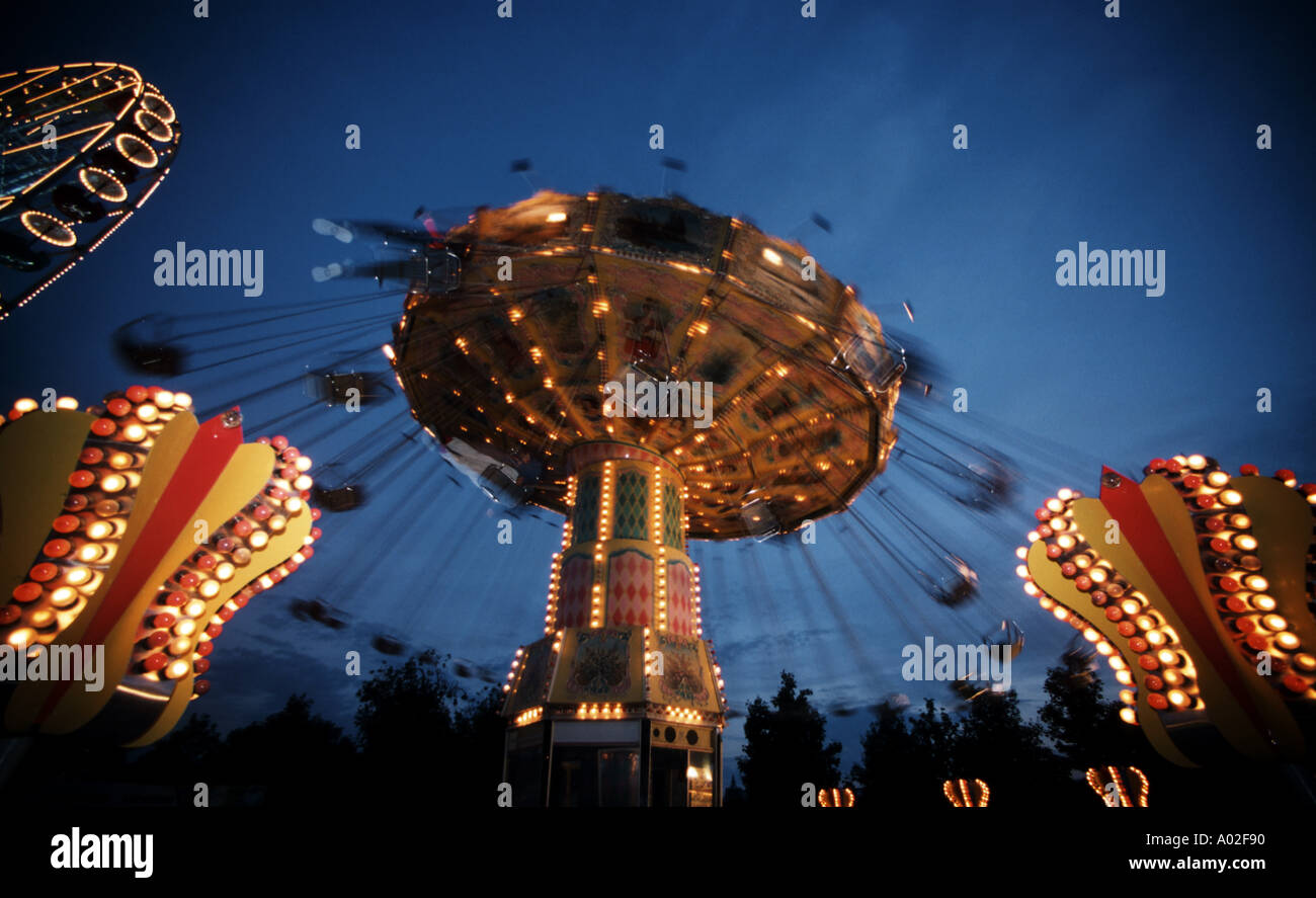 Merry go round Stock Photo - Alamy