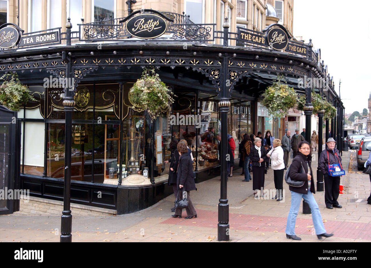 Bettys tea rooms in Harrogate Yorkshire UK Stock Photo - Alamy