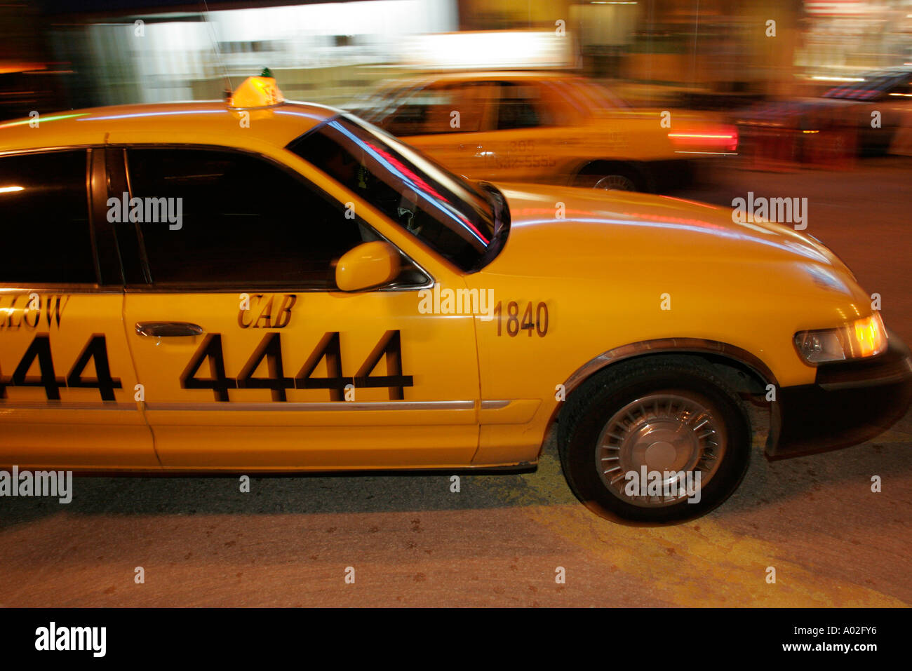 Miami Beach Florida,taxi,taxis,cab,cabs,driver,fare,yellow,public ...