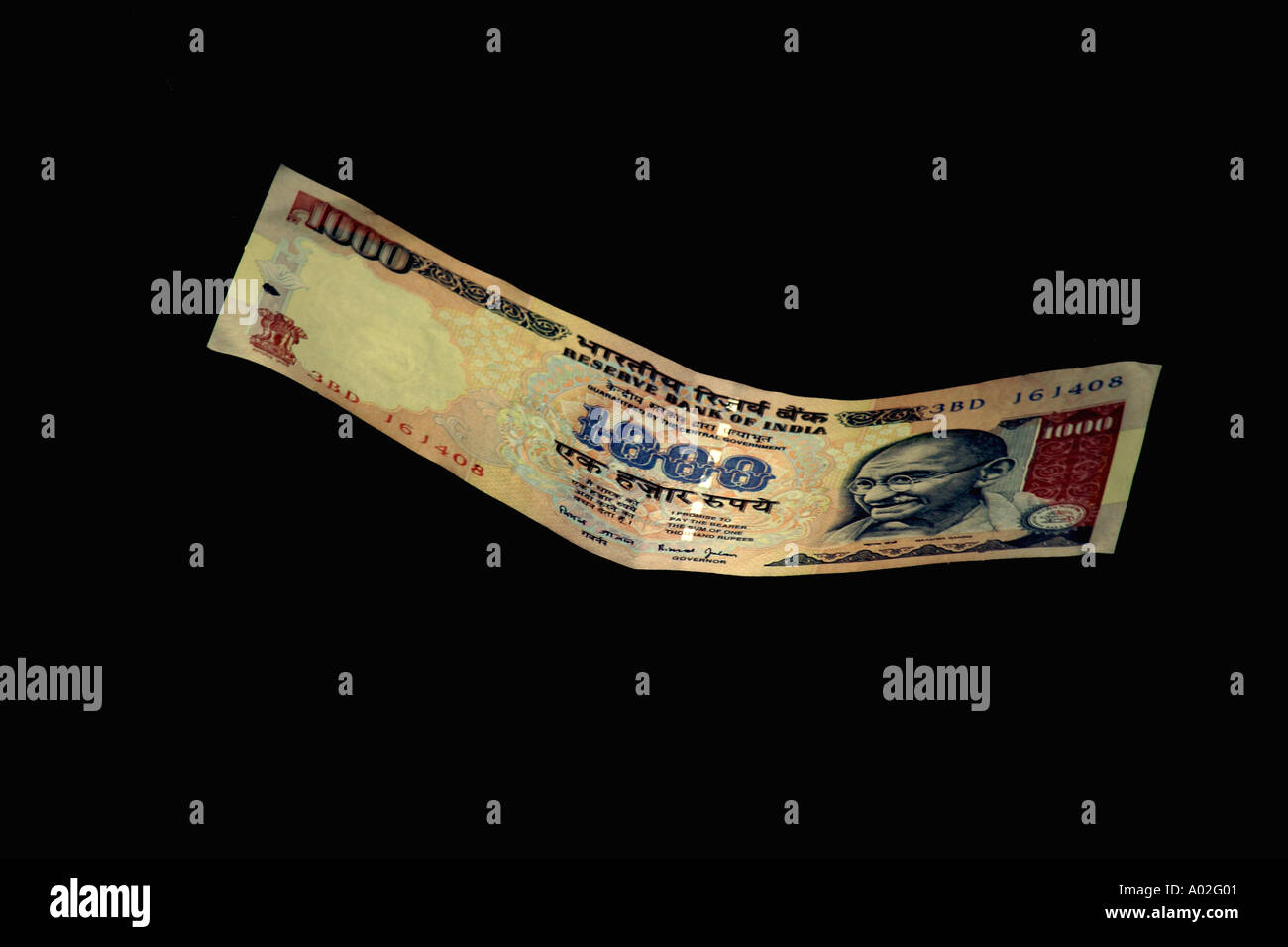 Indian paper notes Finance Business Money power Stock Photo - Alamy