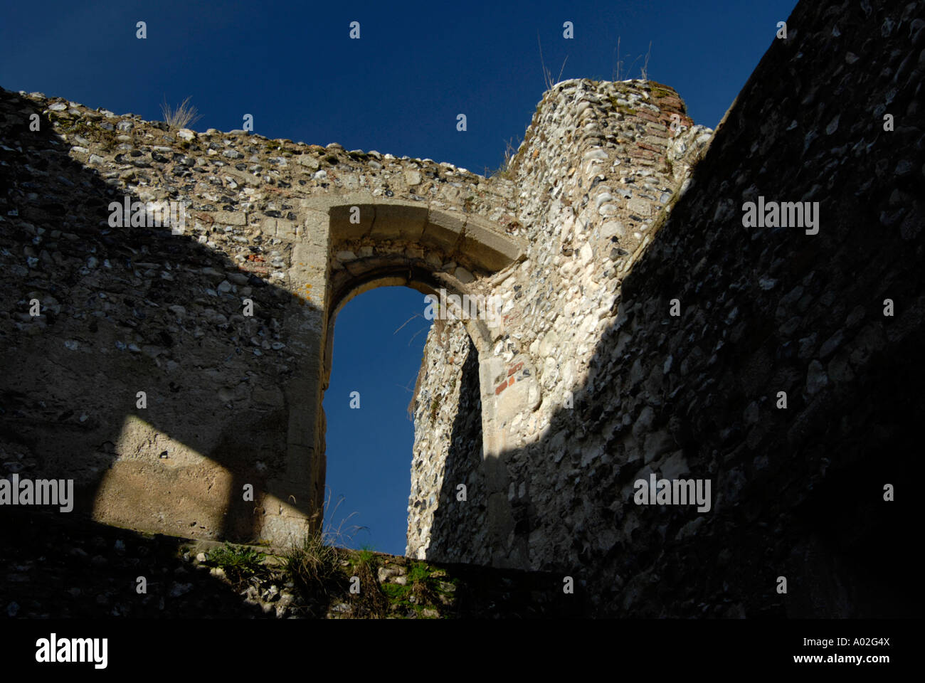 Cluniac Priory ruins Thetford Norfolk UK Stock Photo - Alamy