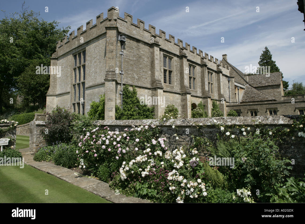 Stowell Park is a very magnificent house with lawned terraces and ...