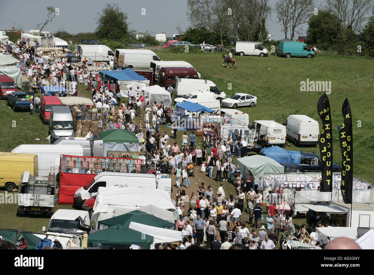 The Horse Fair which is held twice a year at Stow on the Wold and is ...