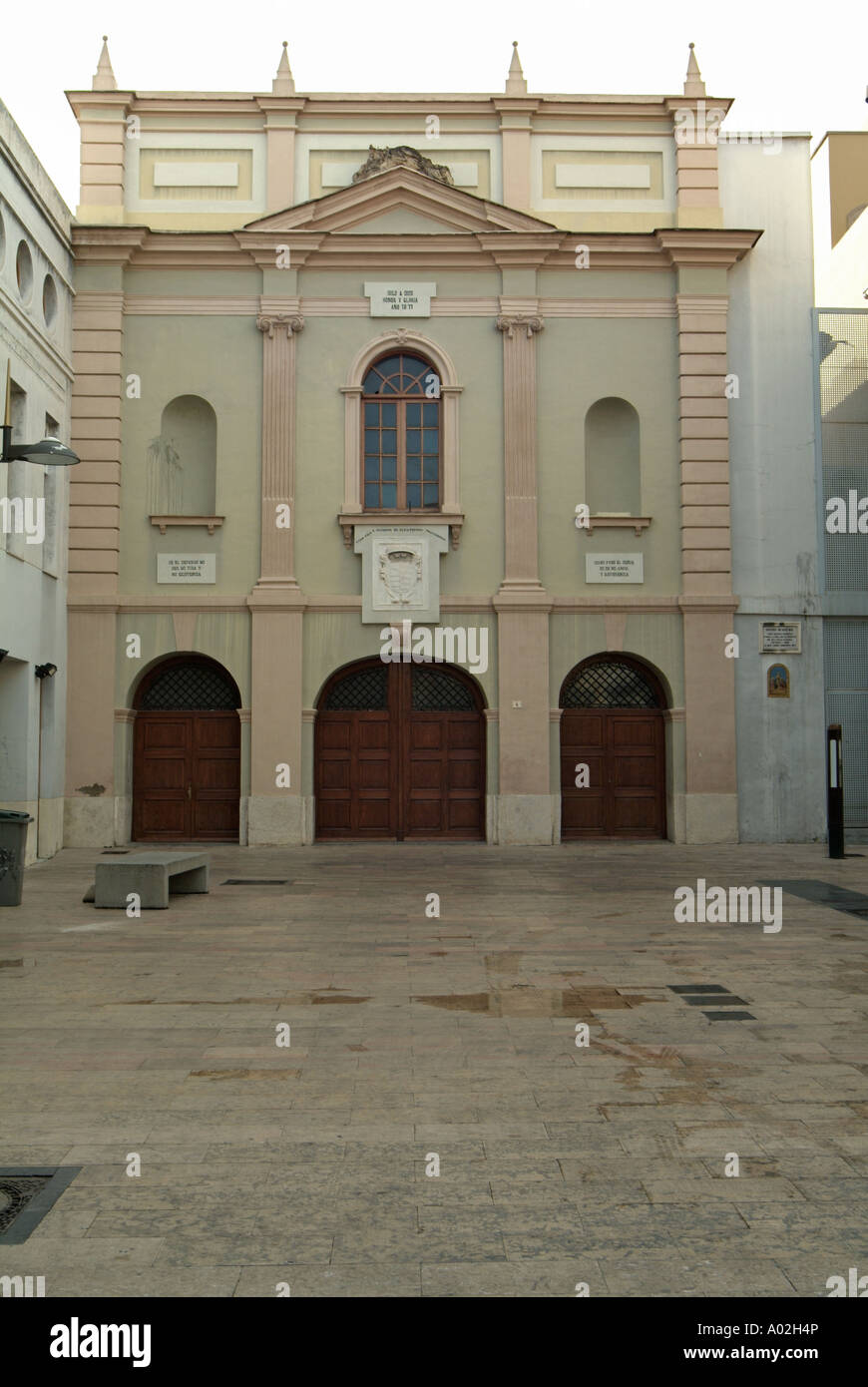 Church. Old Franciscan Convent of San Roque (built in 16th cent. by ...