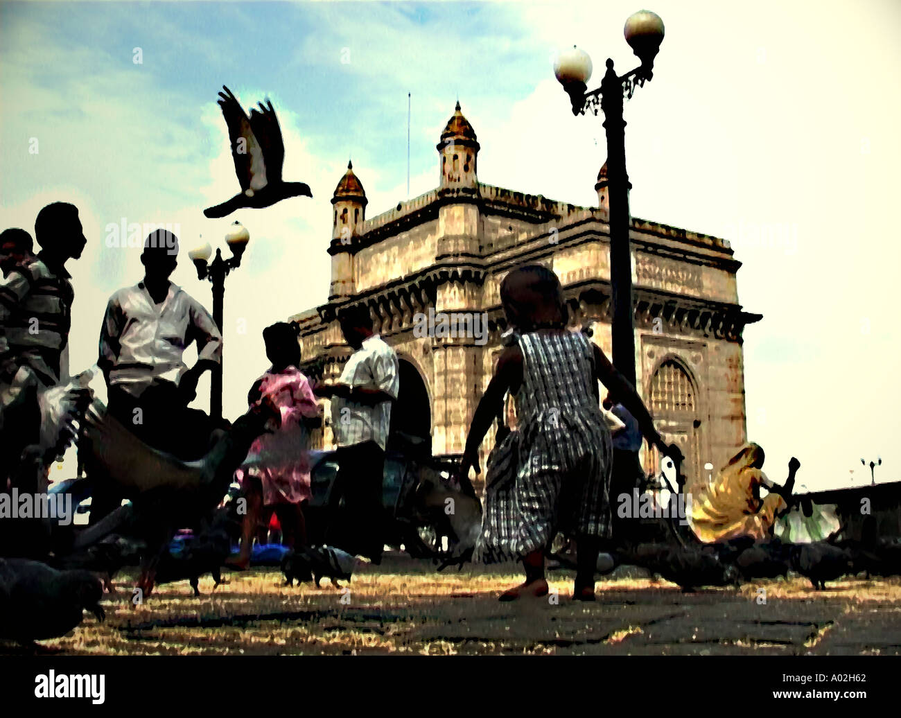 Gateway of India Bombay Mumbai Maharashtra India Stock Photo - Alamy