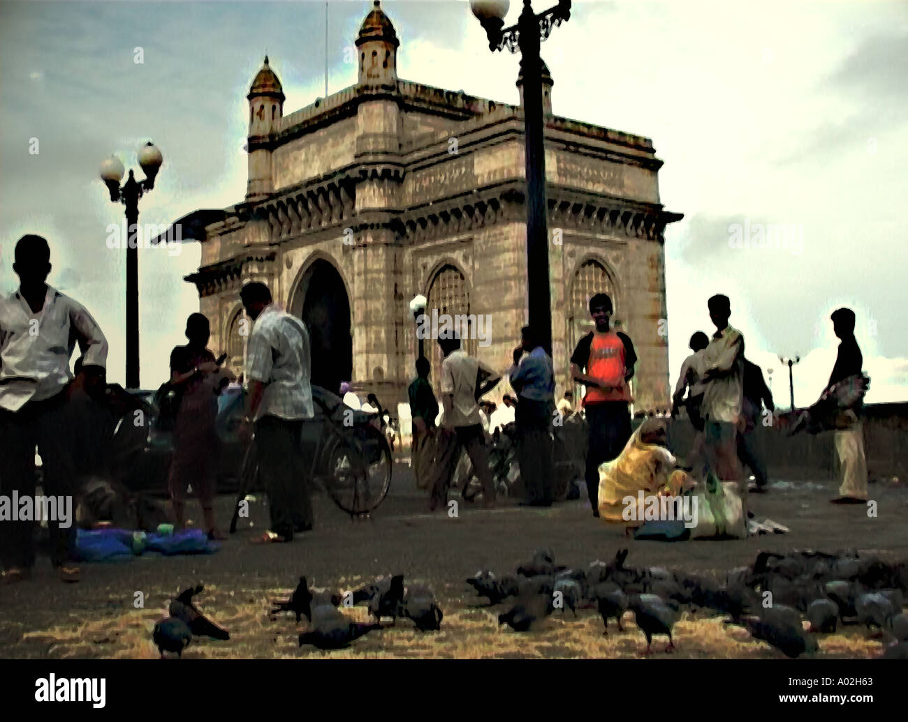 Gateway of india bombay mumbai india Stock Photo - Alamy