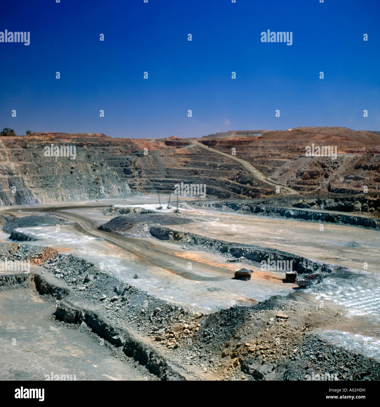 Fimiston super pit open cast gold mine Kalgoorlie Western Australia ...