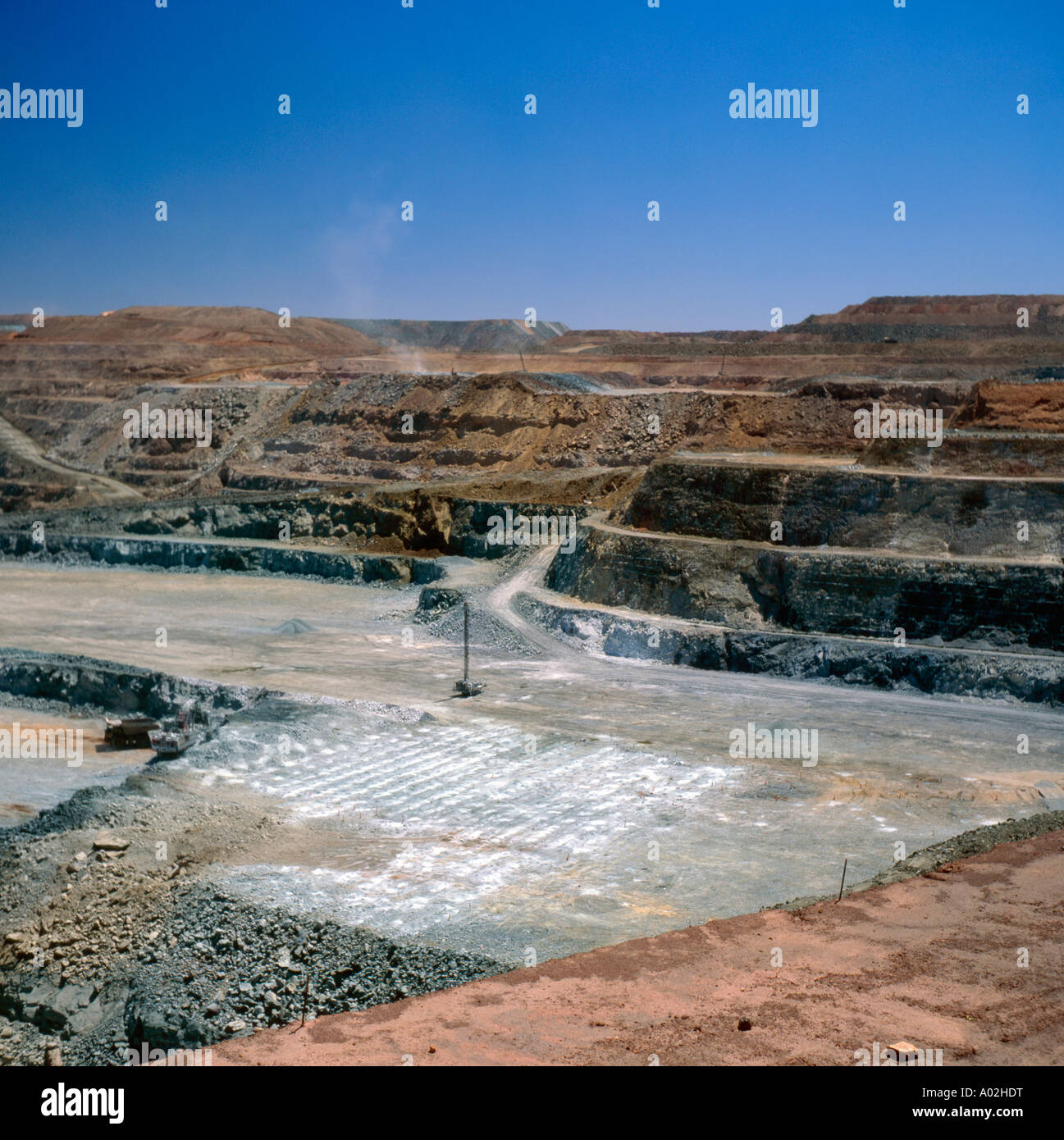 Fimiston super pit open cast gold mine Kalgoorlie Western Australia ...