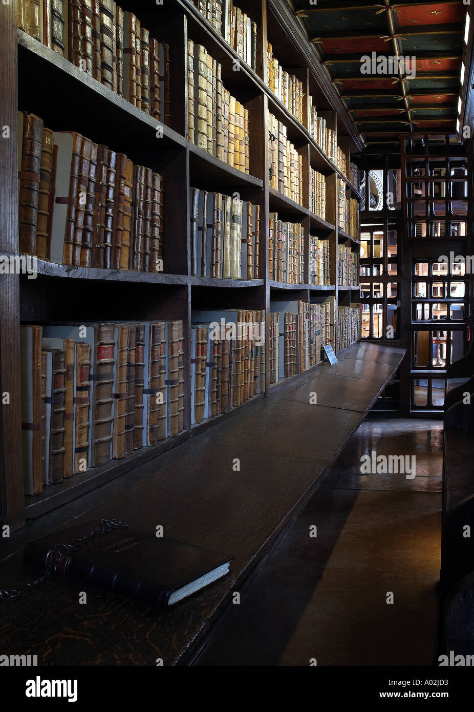 Books in Duke Humfreys in The Bodleian Library Stock Photo - Alamy