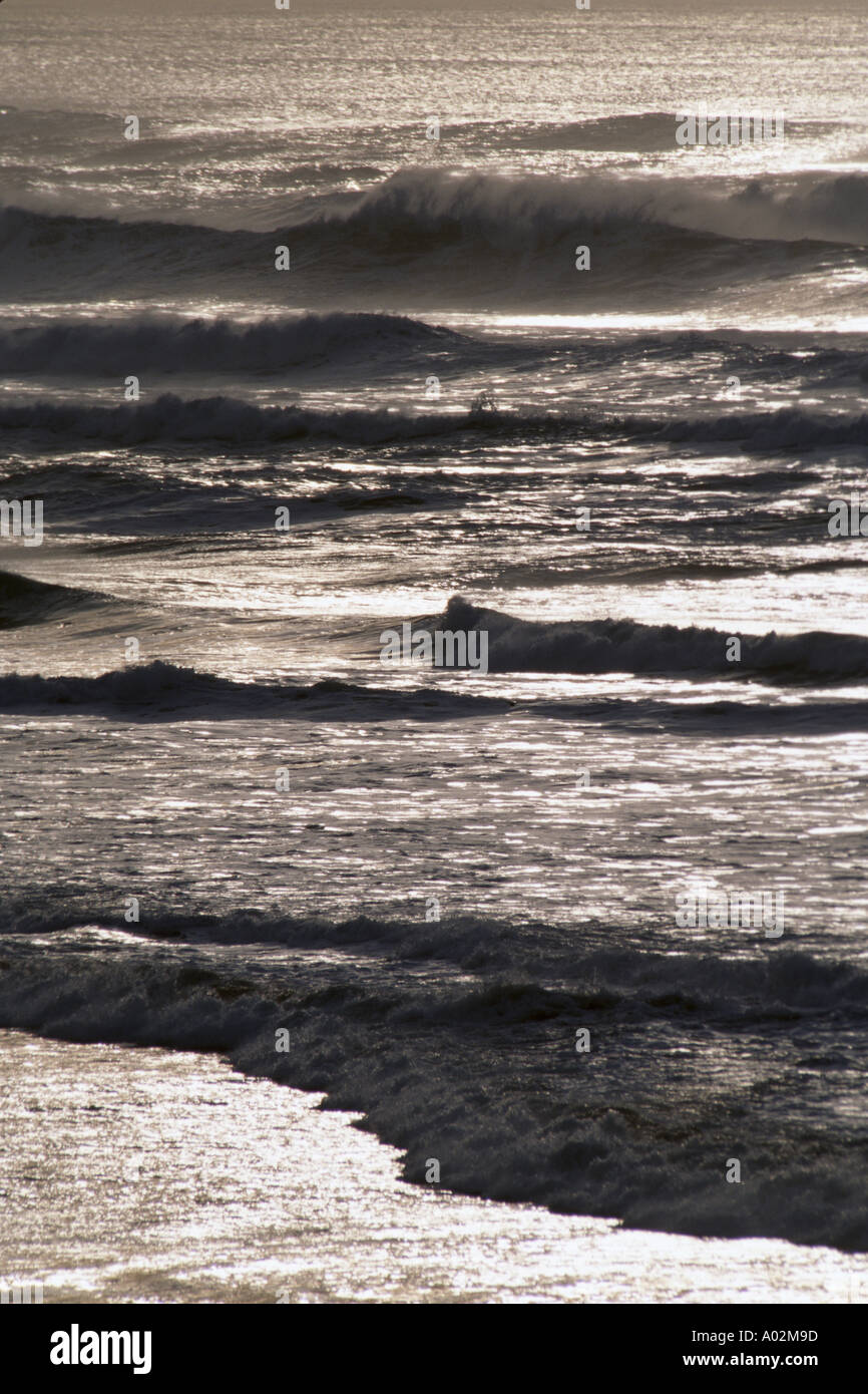 Pacific Ocean surf Stock Photo - Alamy