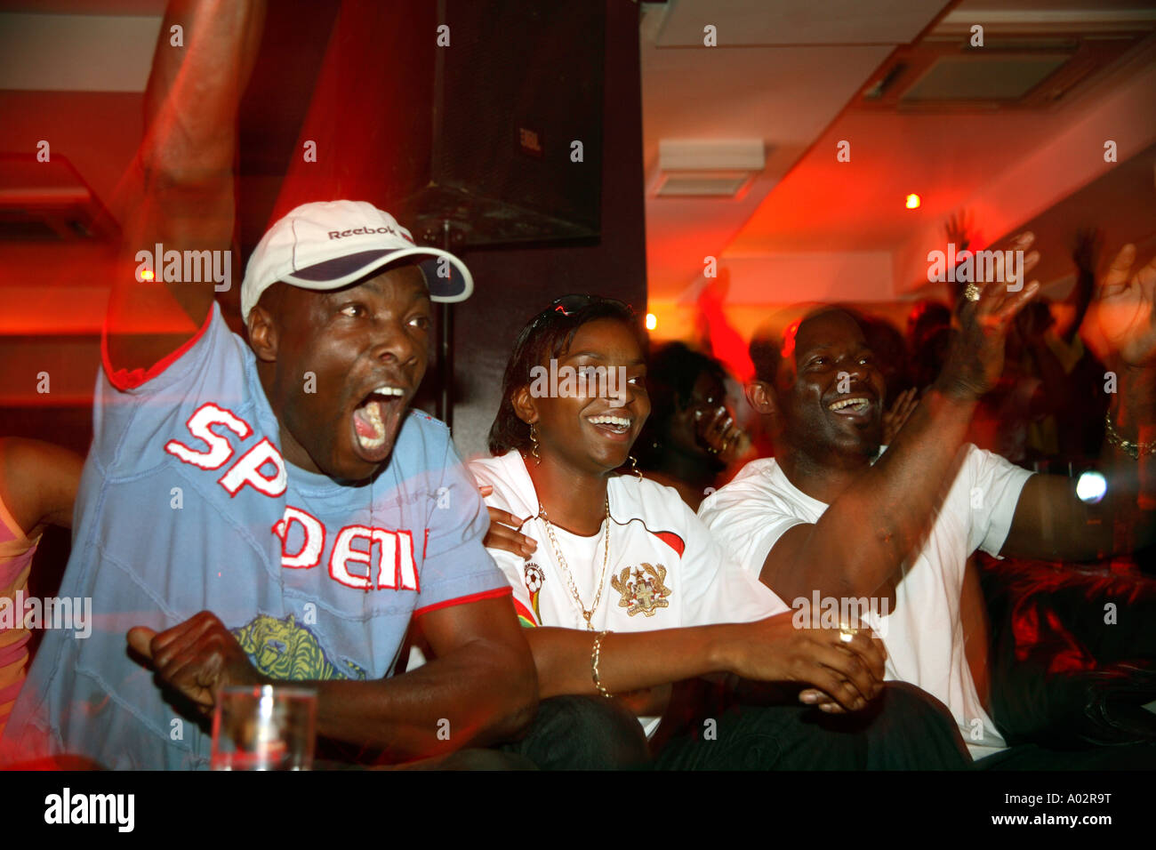 Ghanaian fans anticipating their first ever World Cup Finals win ...