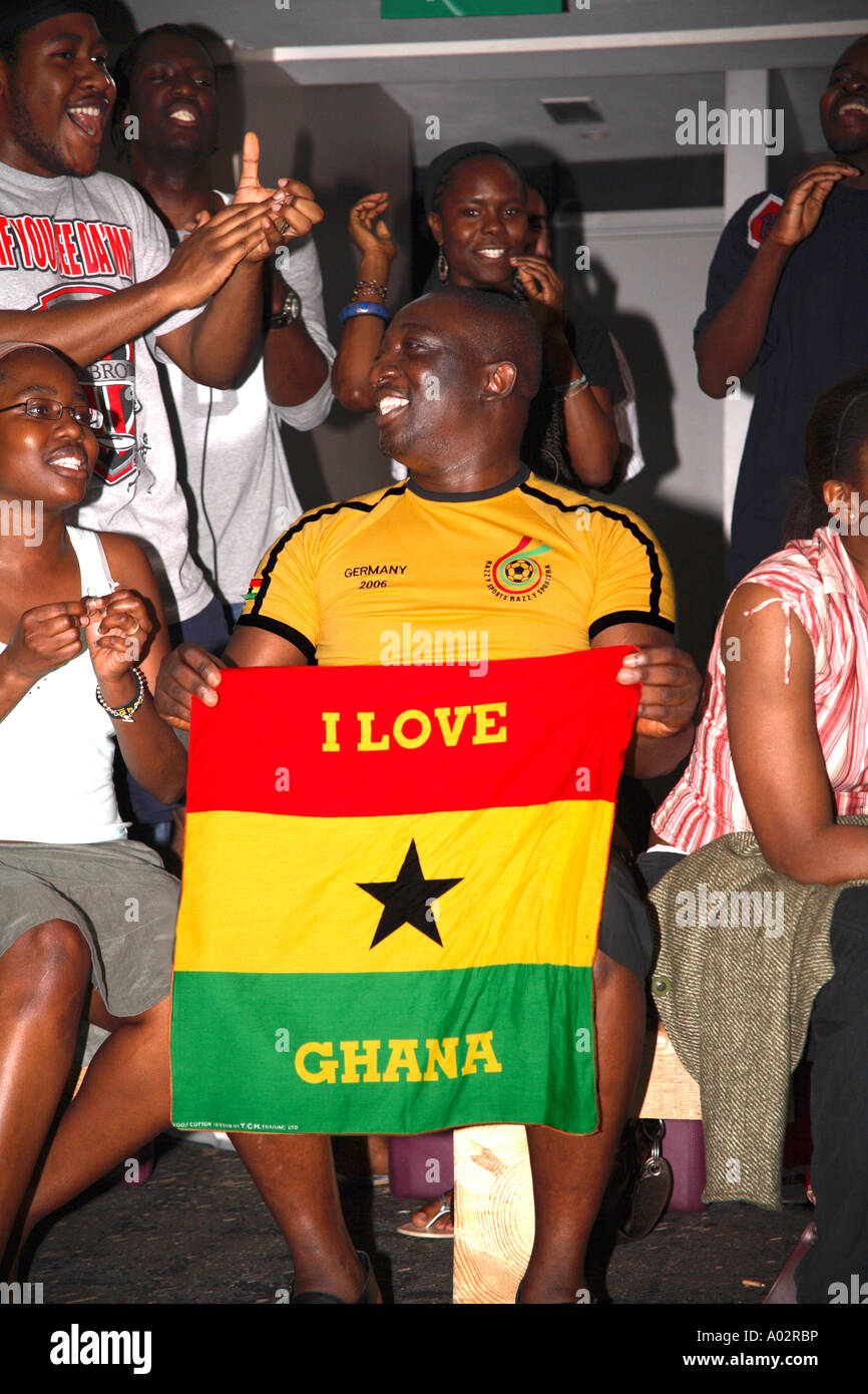 Ghanaian fans anticipating their first ever World Cup Finals win ...