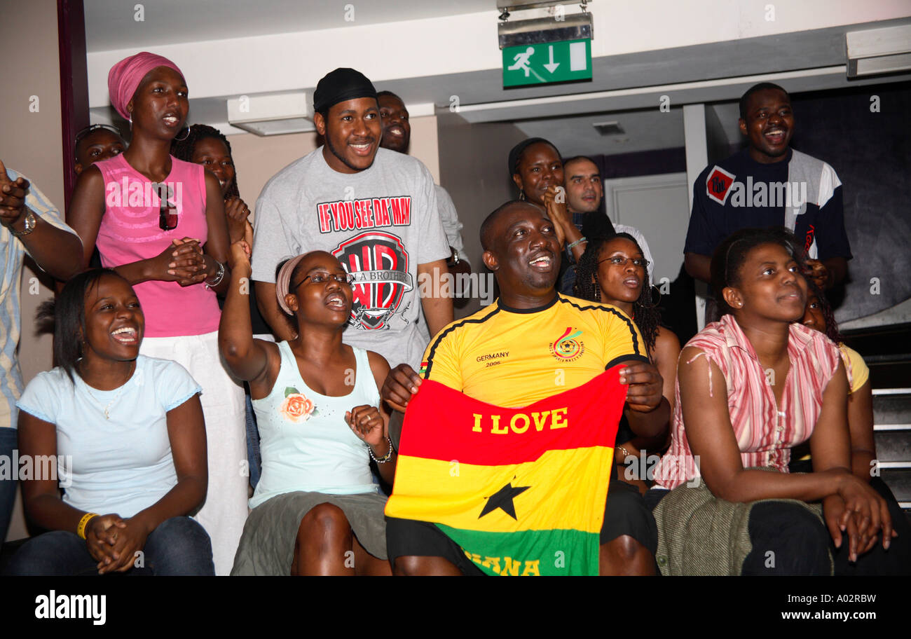 Ghanaian fans anticipating their first ever World Cup Finals win ...
