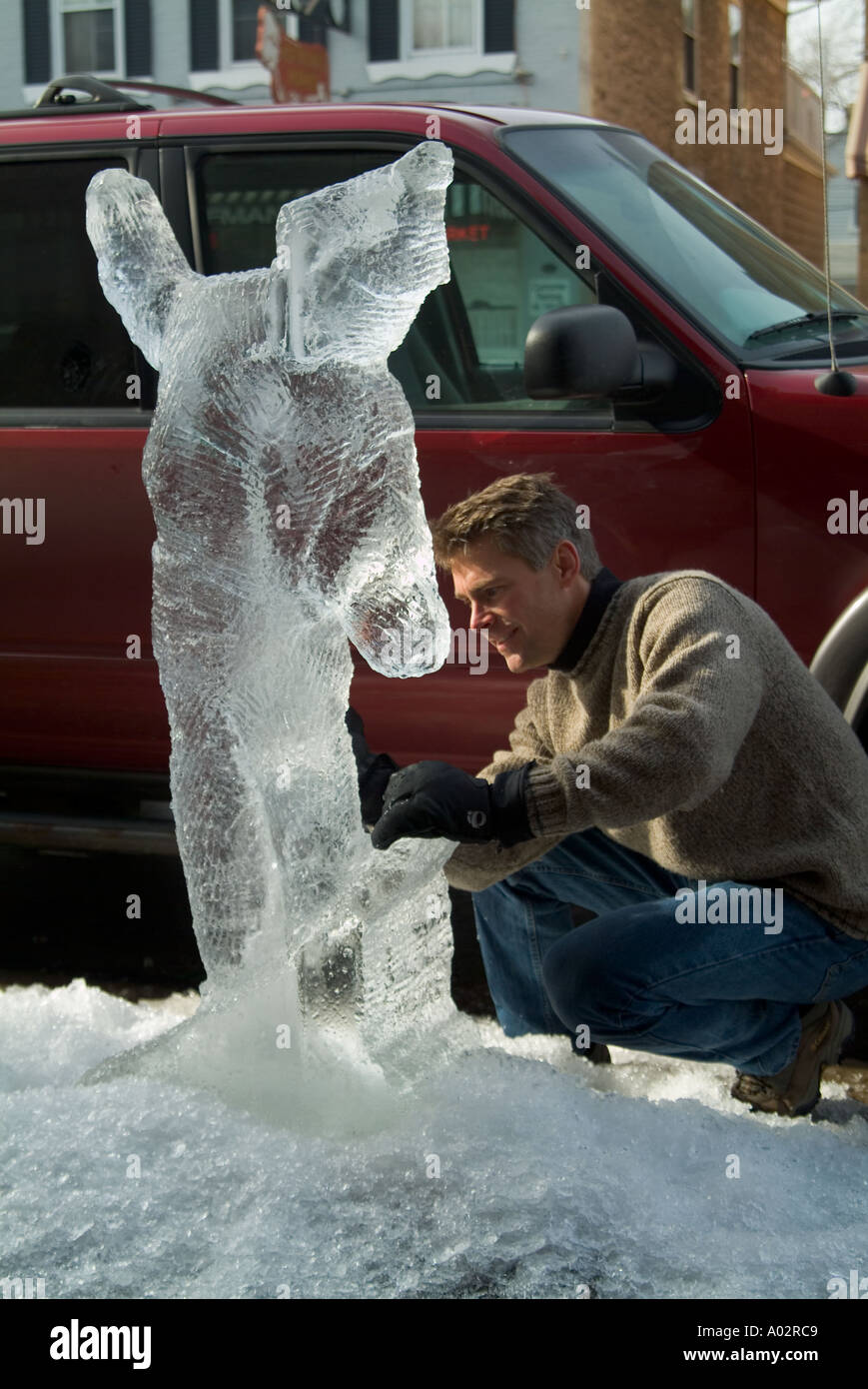 Ice sculpting tools hi-res stock photography and images - Alamy