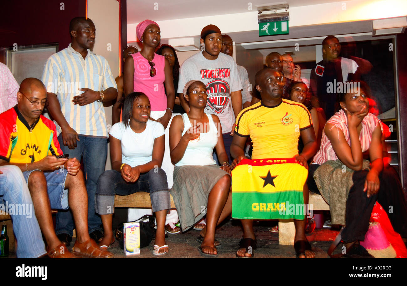 Ghanaian fans anticipating their first ever World Cup Finals win ...