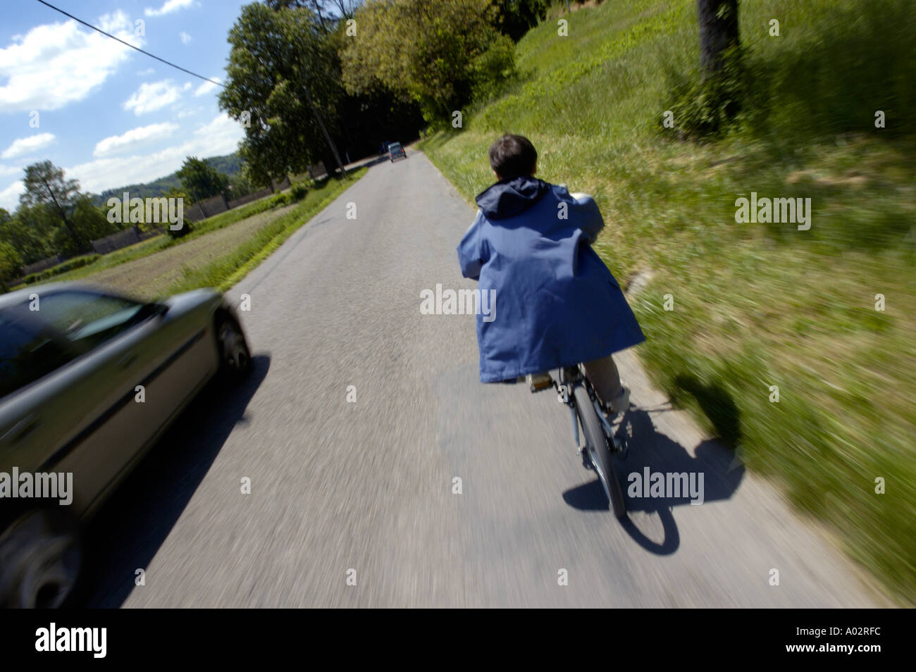 Speeding cars children hi-res stock photography and images - Alamy