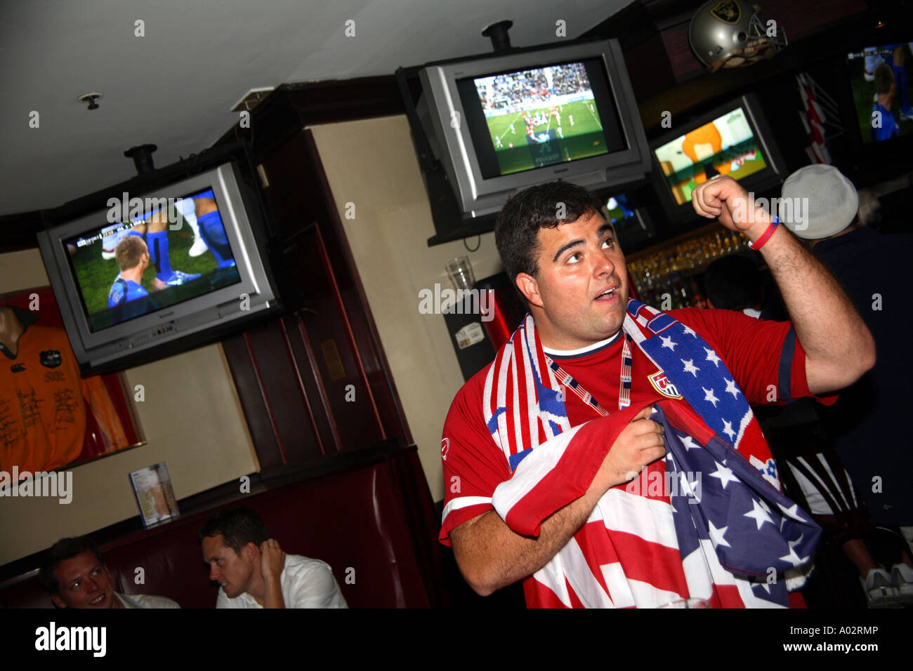 Fat football fans hi-res stock photography and images - Alamy