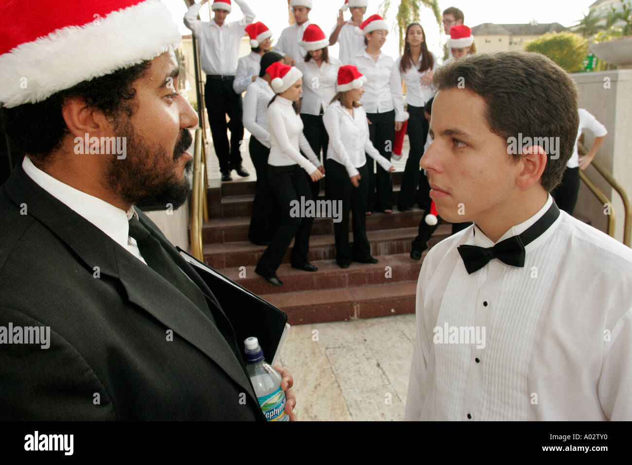 Miami Florida,Coral Gables,Junior Orange Bowl Caroling Competition ...