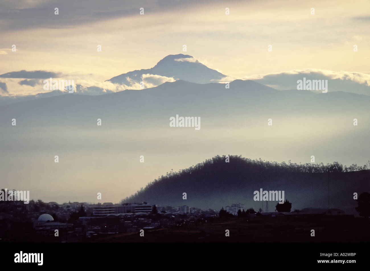 Andes mountains near Quito, Ecuado,r South America Royalty Free Stock ...