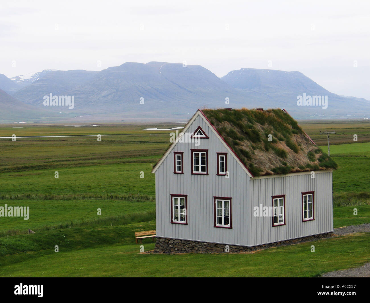 Icelandic turf hut Stock Photo - Alamy