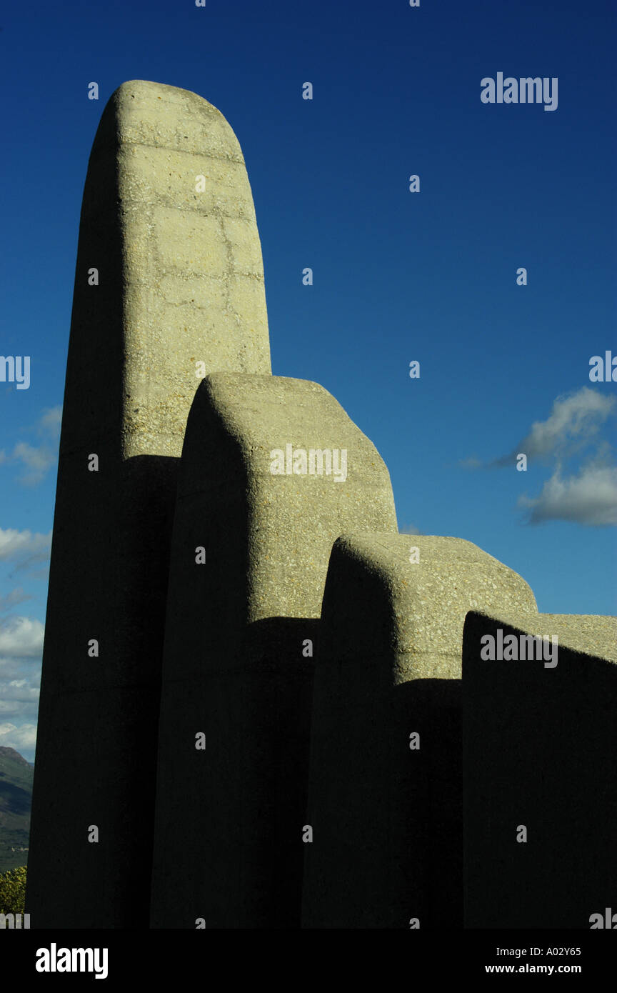 The Afrikaans Taal language monument stands on the southern slopes of ...