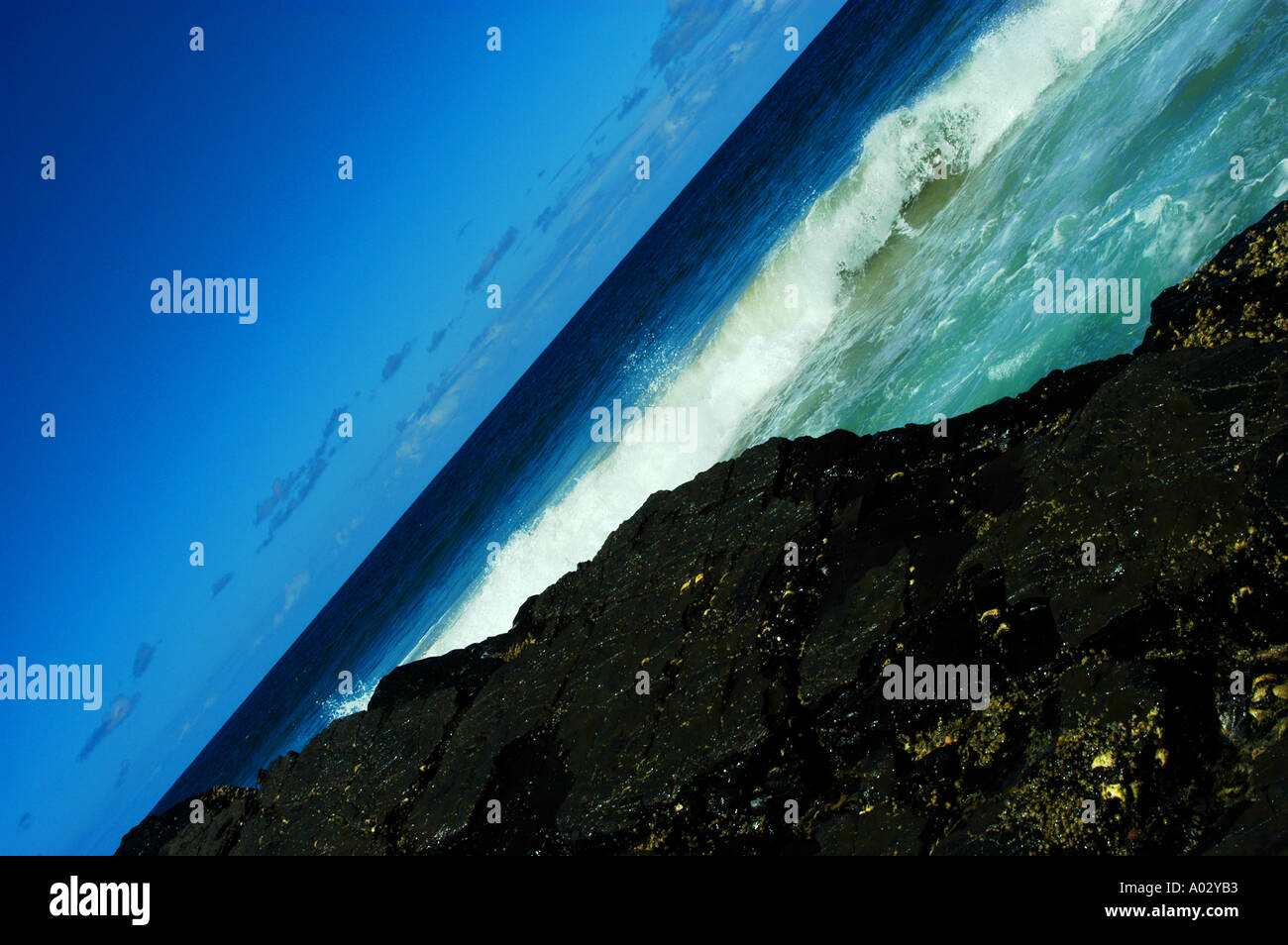 Salt rock beach natal hi-res stock photography and images - Alamy