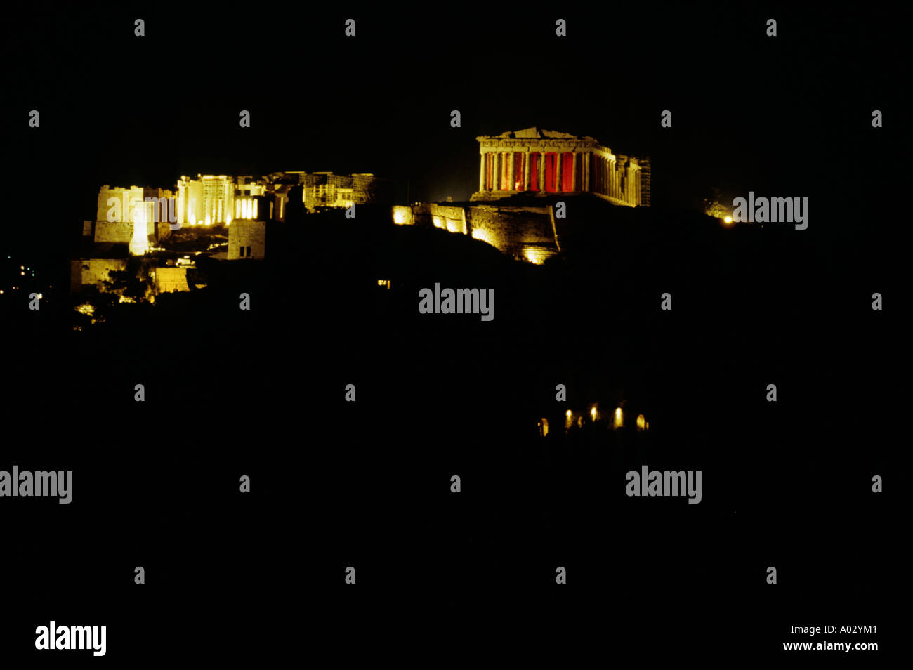 Acropolis lights on hi-res stock photography and images - Alamy