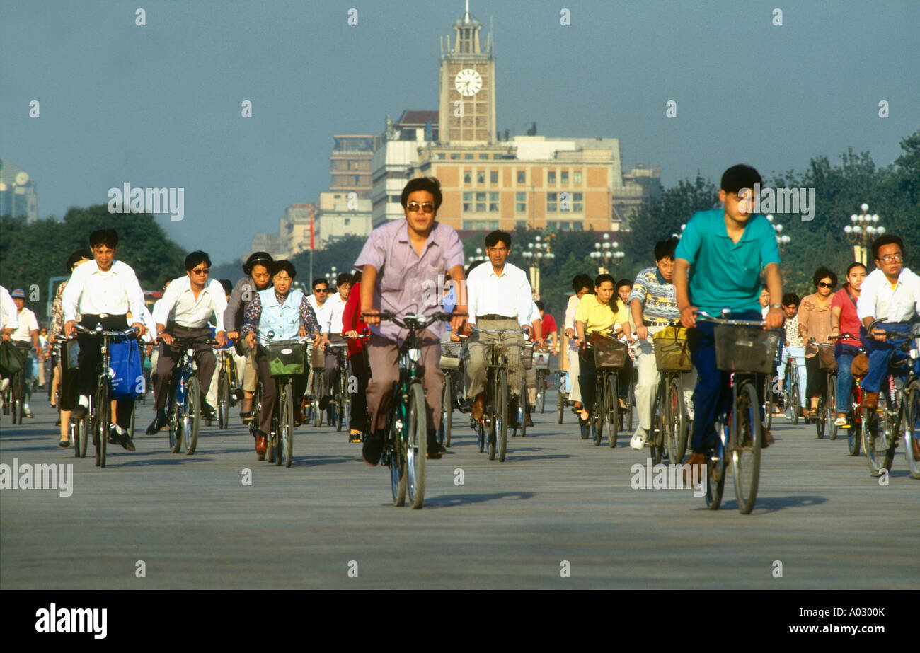 Commuters bikes china hi-res stock photography and images - Alamy
