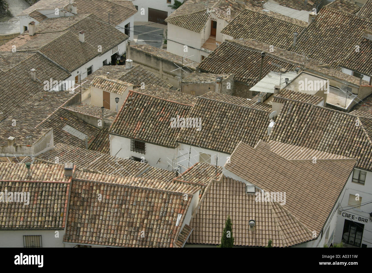 Guadalest rooftops hi-res stock photography and images - Alamy