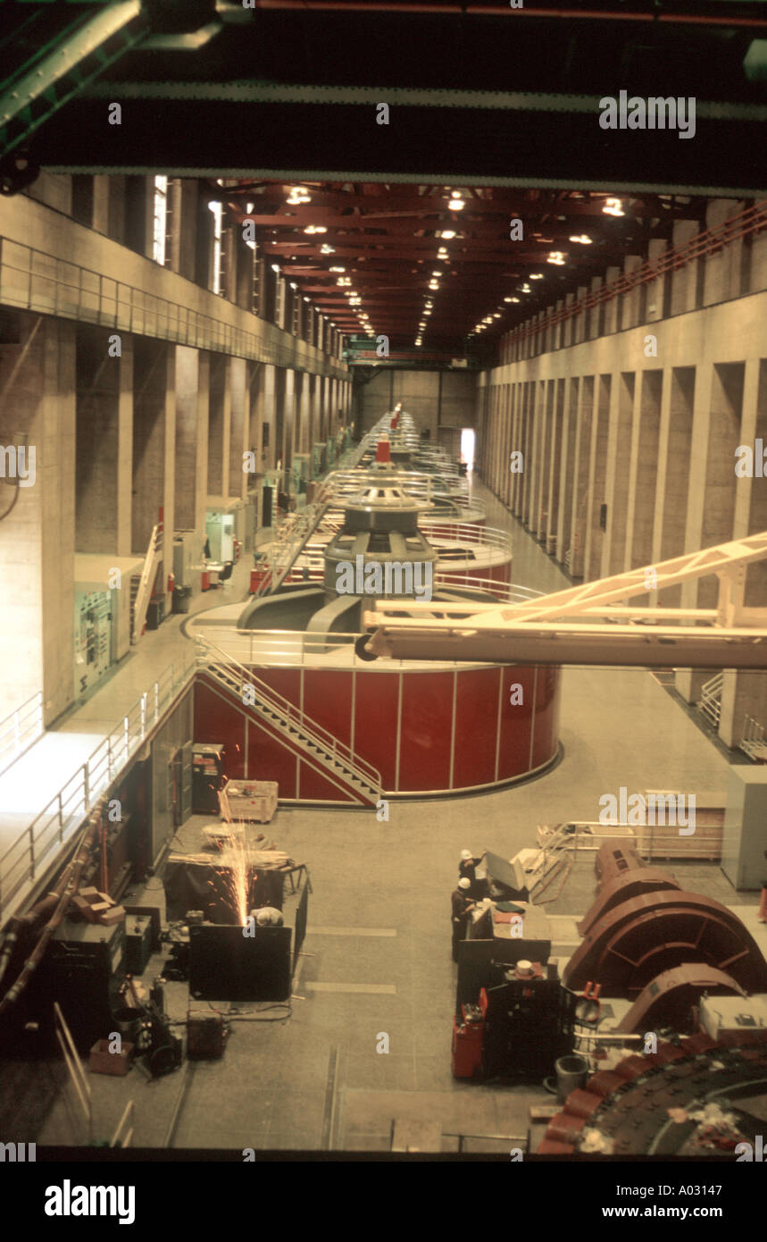 Inside hoover dam hi-res stock photography and images - Alamy