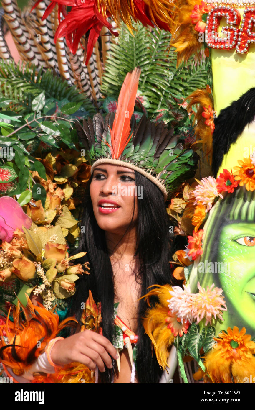 Colourful dancers at the boi bumba parintins carnival hi-res stock ...