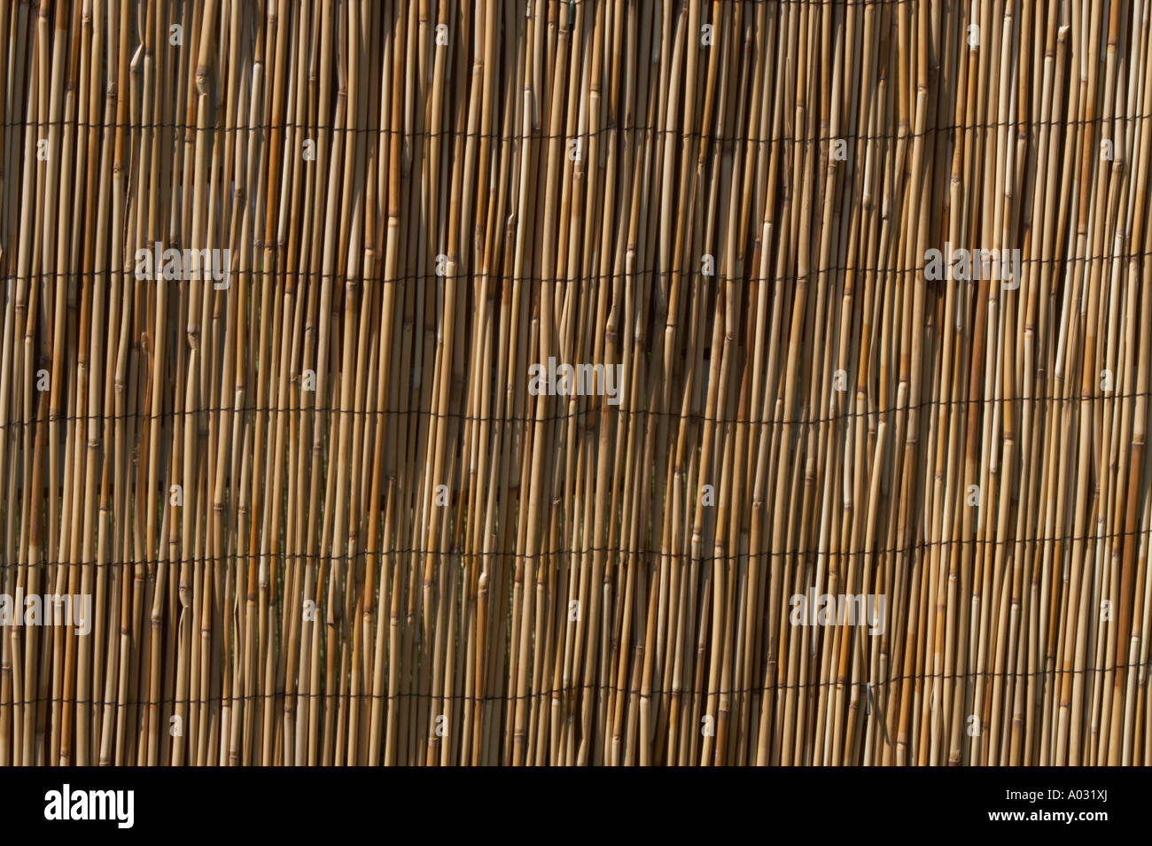 Woven reed screen hi-res stock photography and images - Alamy