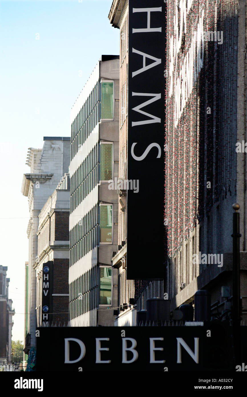 Debenhams store front on Oxford Street London Stock Photo - Alamy