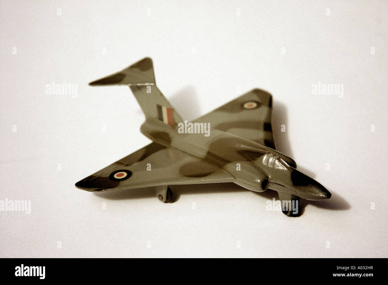 toy aeroplane Gloucester Javelin by Dinky toys Stock Photo - Alamy