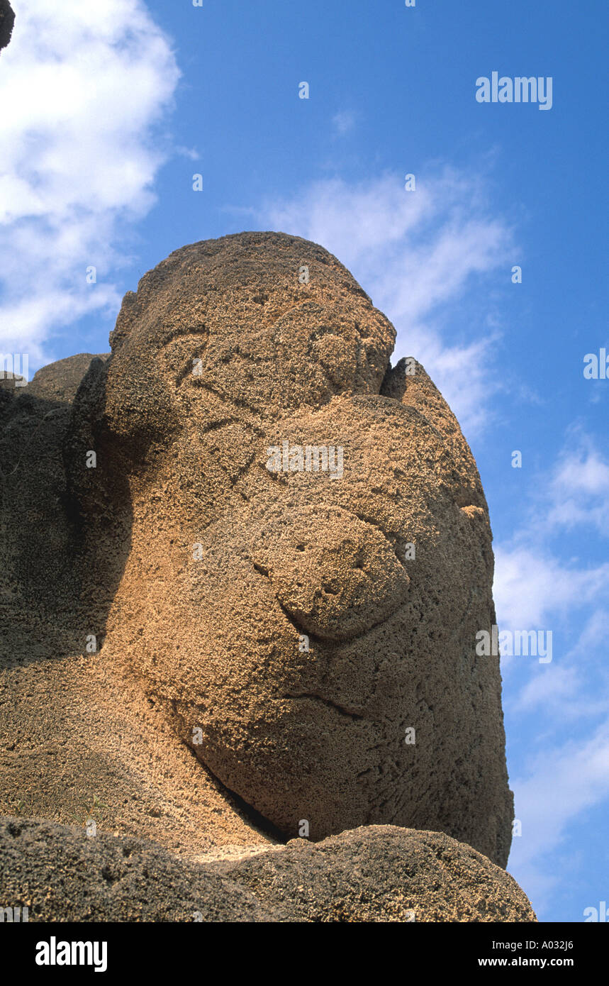 taino petroglyphs las caritas Dominican Republic Isla Cabritos National ...
