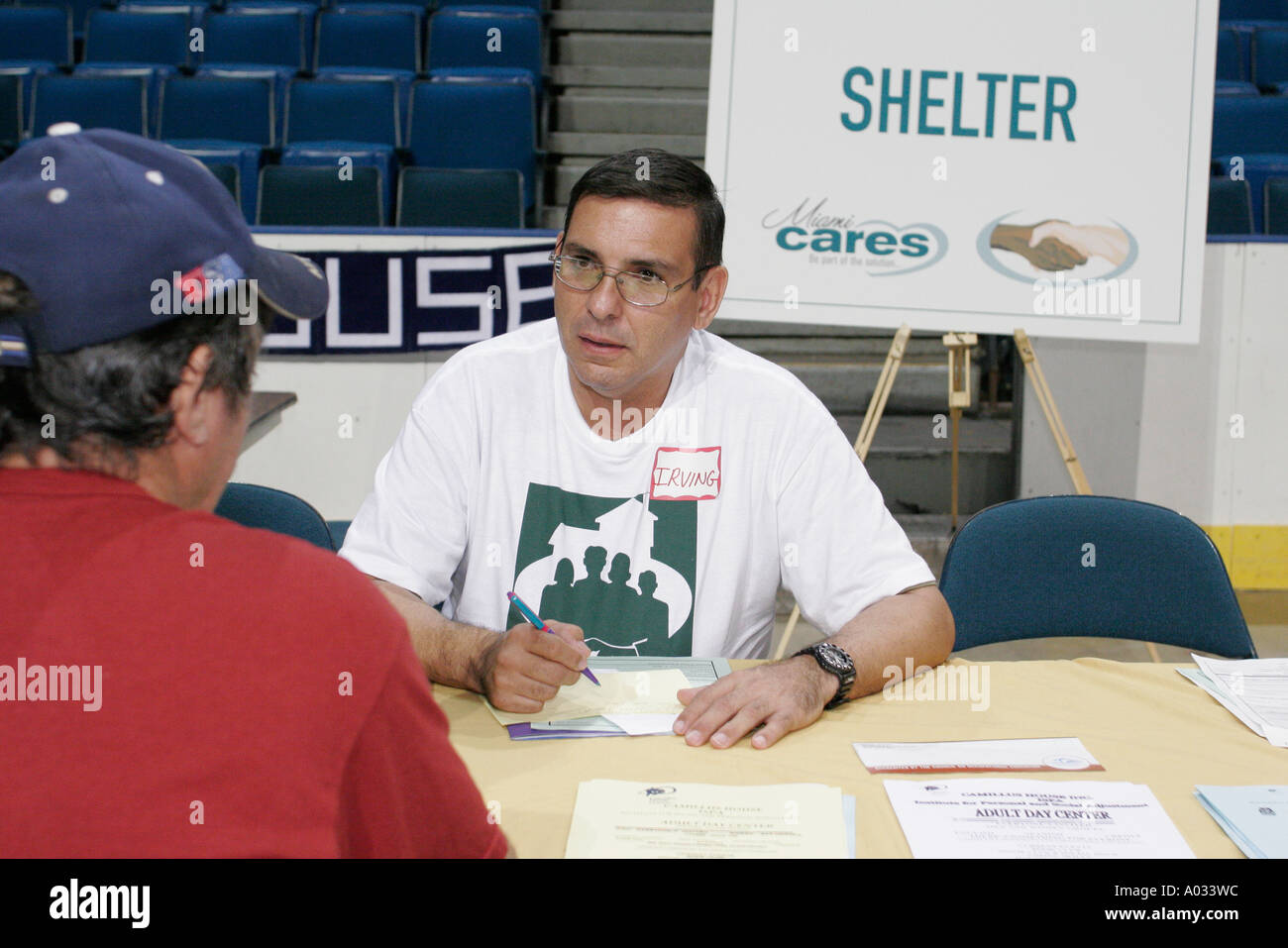 Miami Florida,Arena,Miami Cares Day,homeless,beggar,free services,poor ...