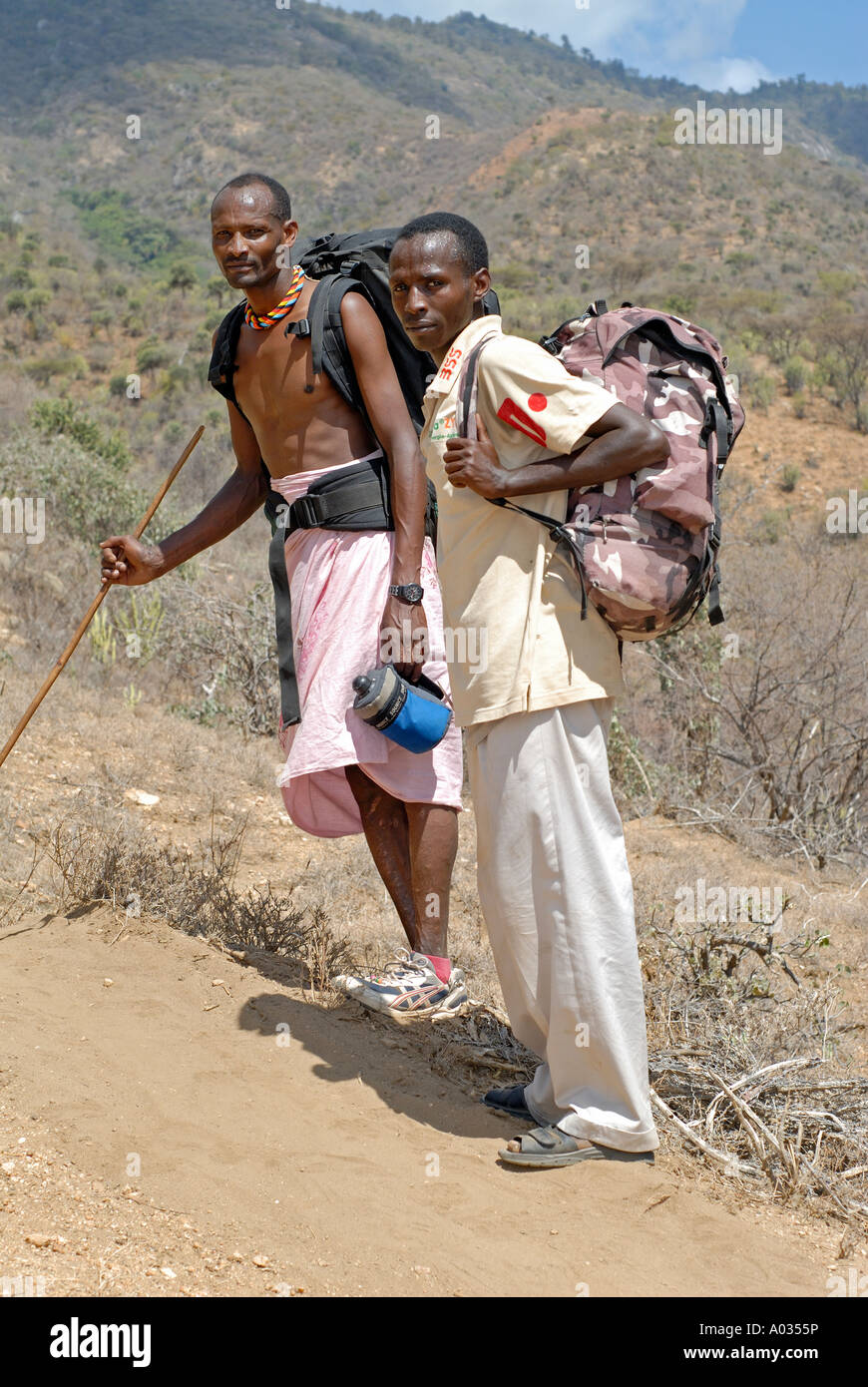 Backpack kenya hi-res stock photography and images - Alamy