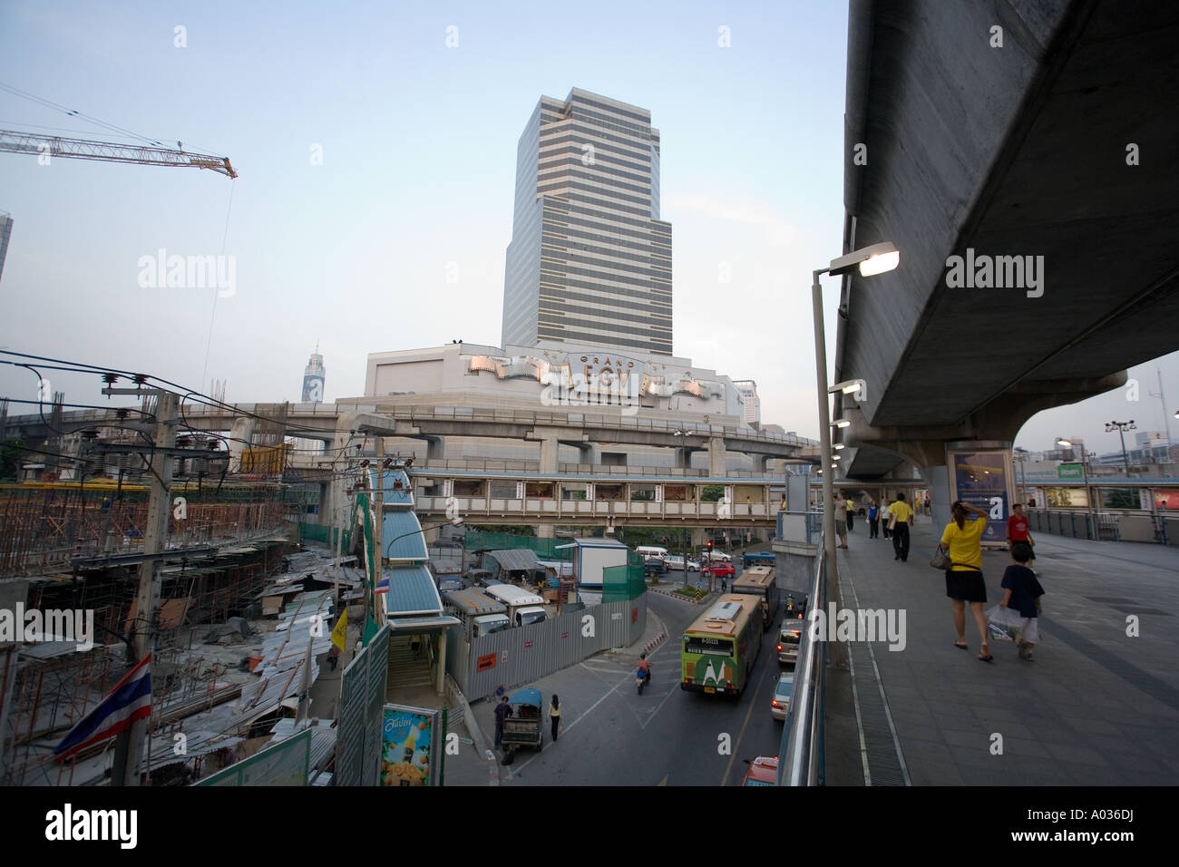 Siam Square area of Bangkok, Thailand Stock Photo - Alamy